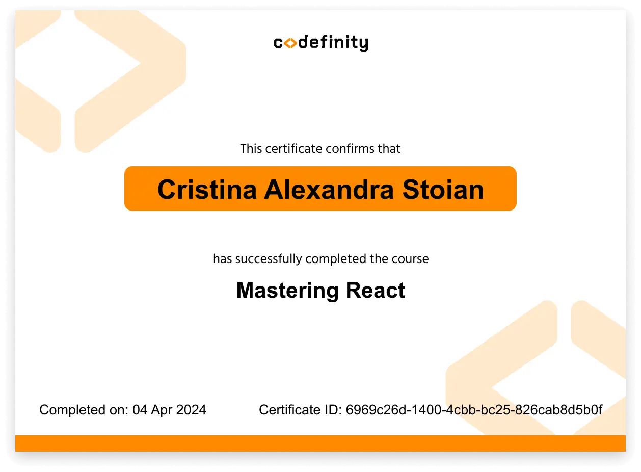 Cristina Stoian | Frontend Developer - Custom Website Development